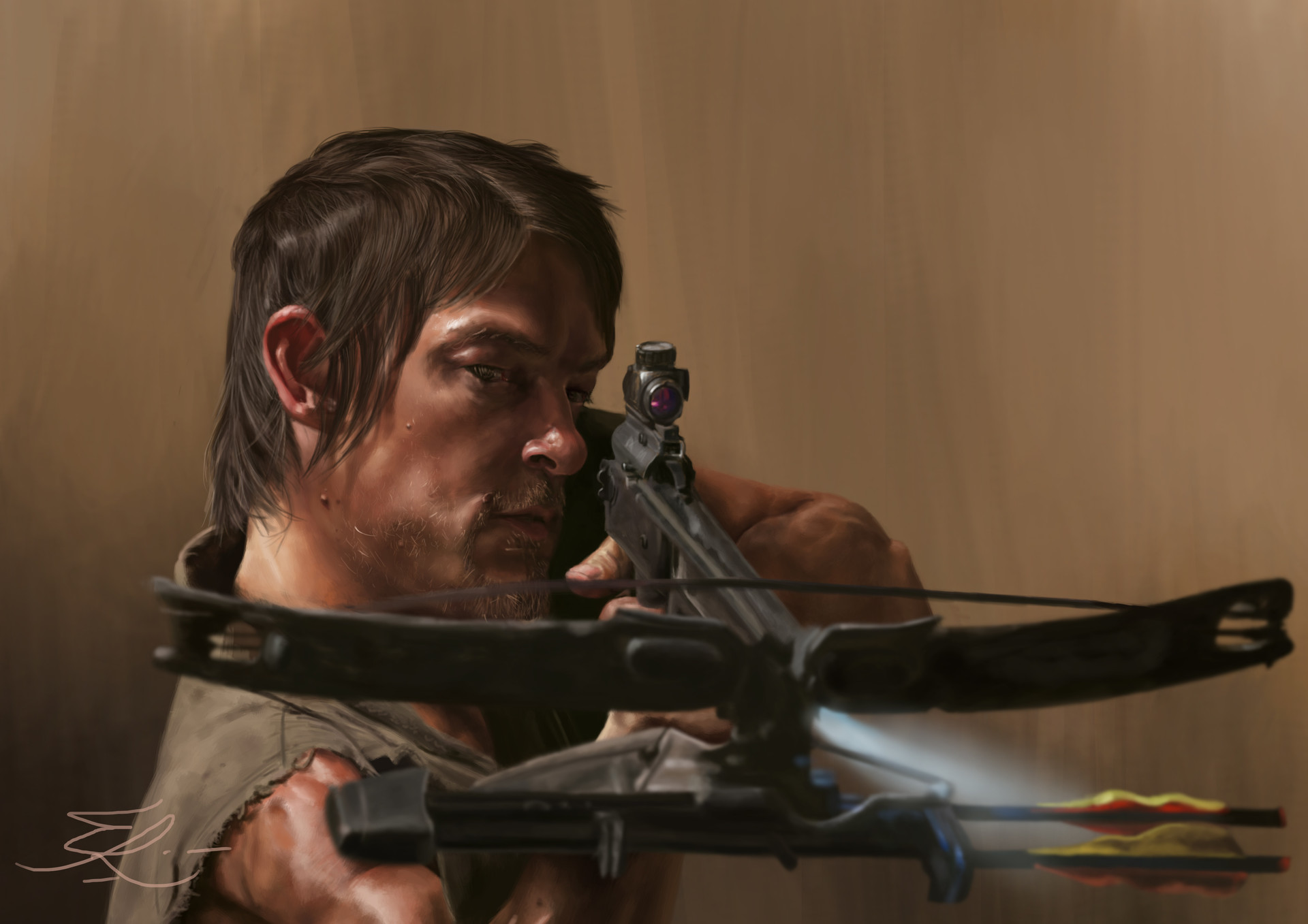 ArtStation - Daryl Dixon