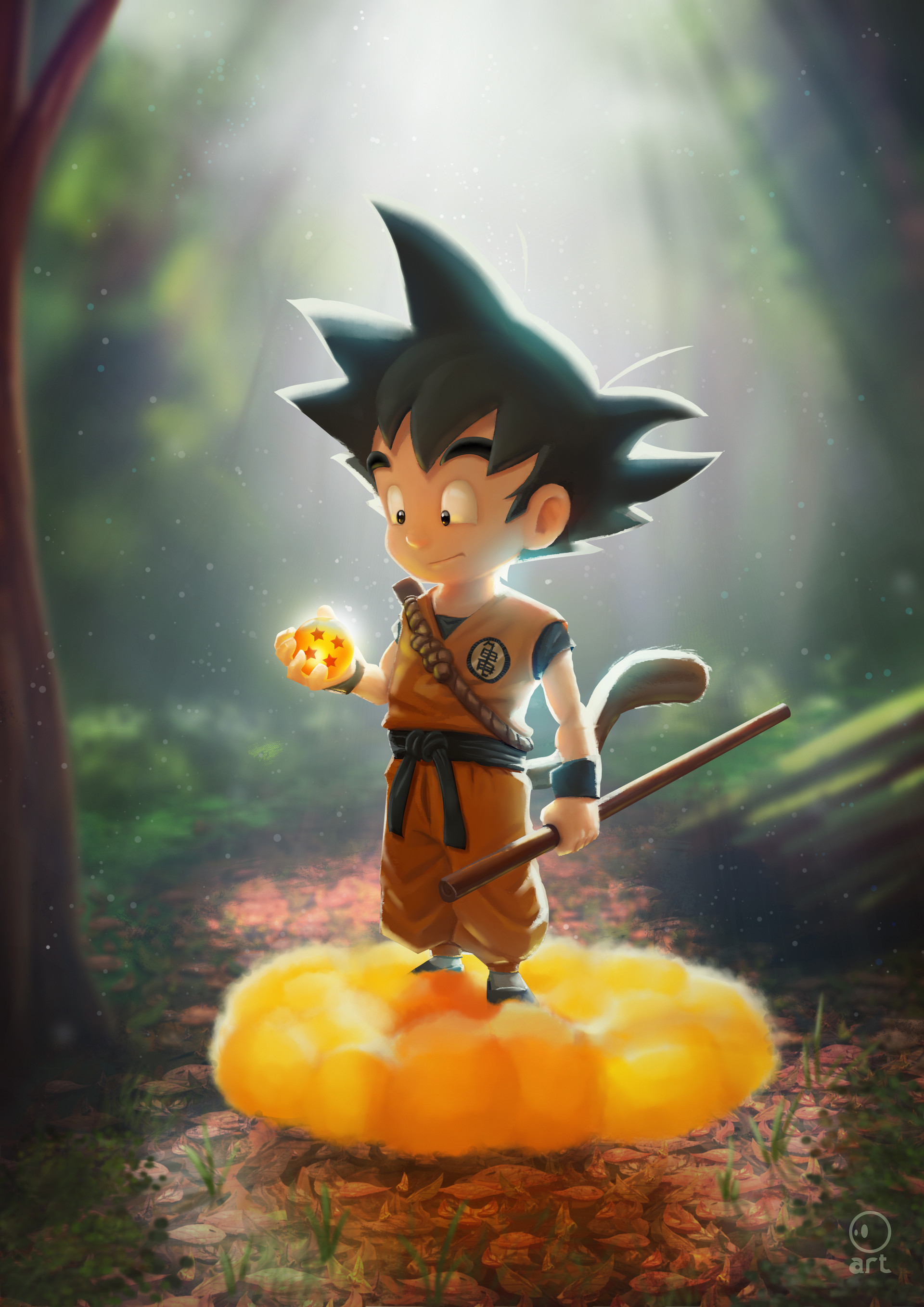 ArtStation - Goku Fan Art