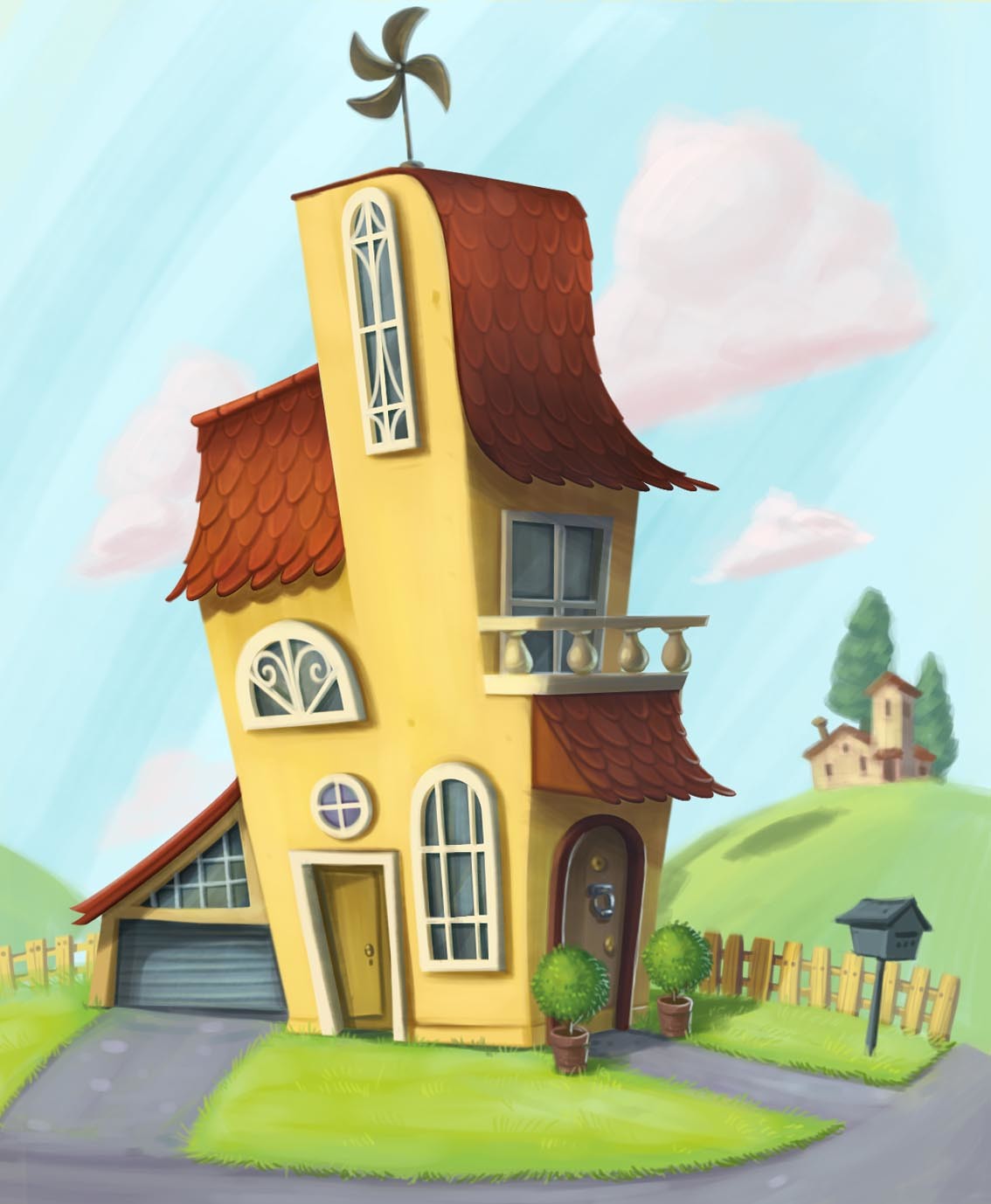 ArtStation - house concept