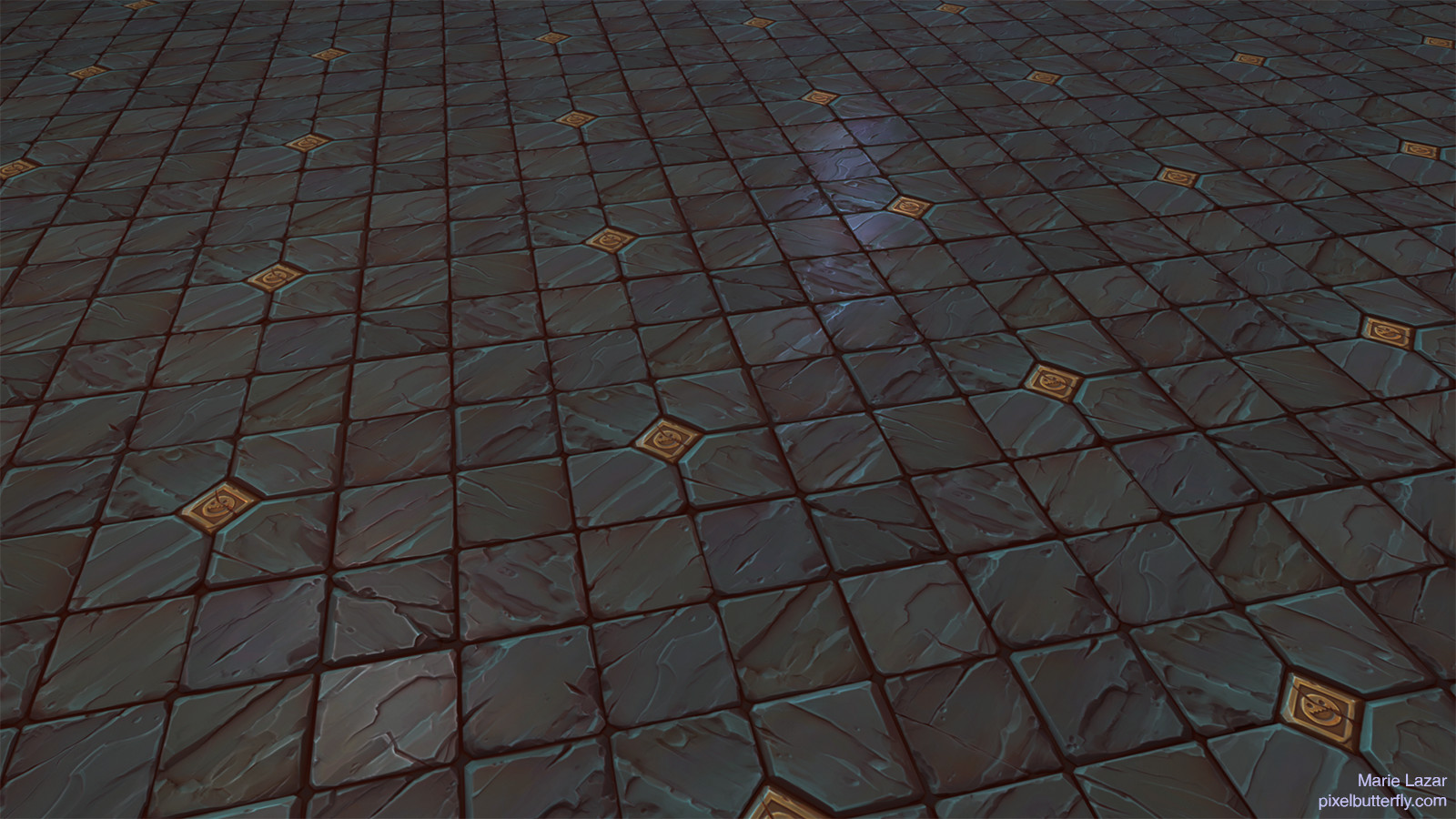 ArtStation - Sculpted tiling textures