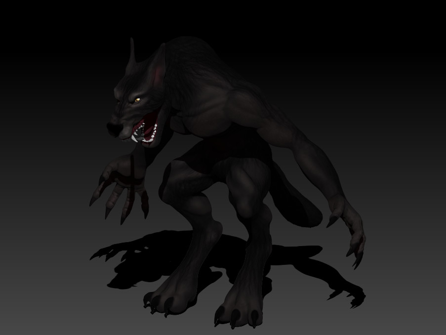 ArtStation - werewolf
