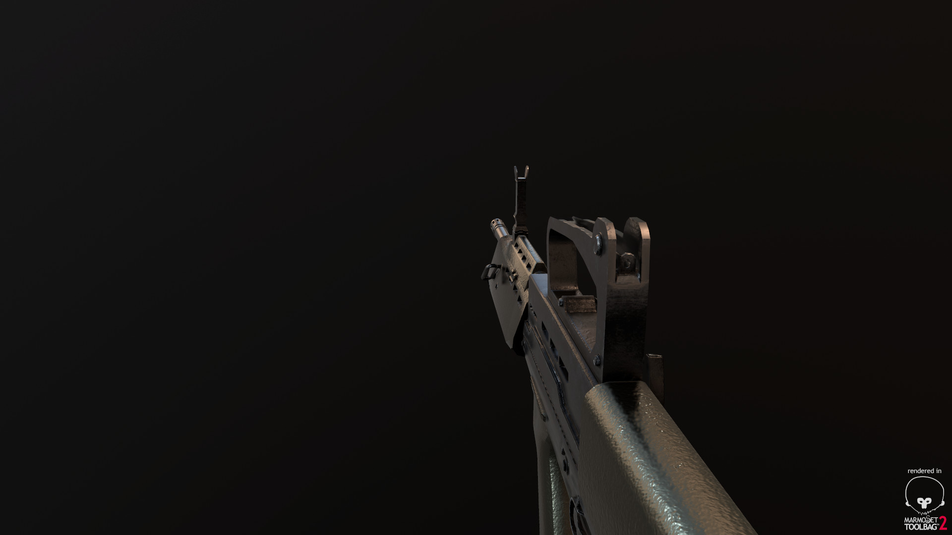 Henry Kelly - SA80 A2 With Iron Sight