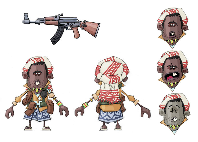 ArtStation - War Game Concept - Character 02