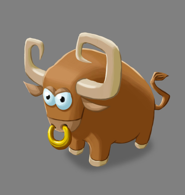 ArtStation - Bull and Cow