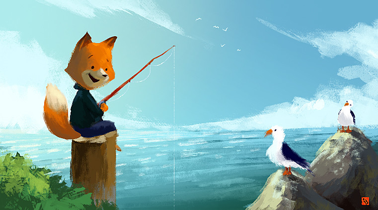 ArtStation - The fox hunt