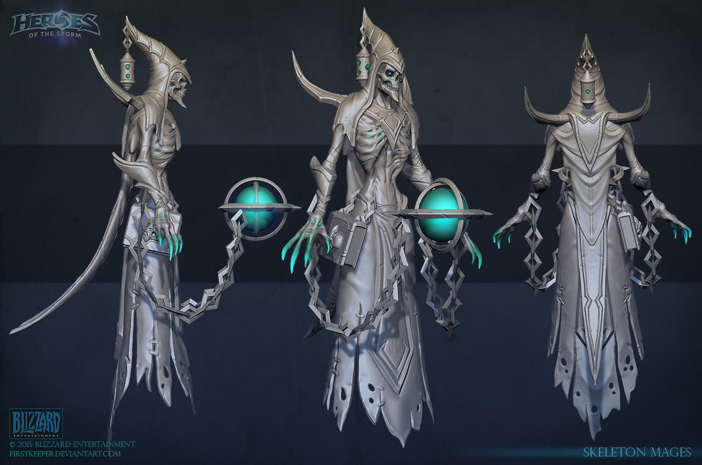 Tamara Salatova - Skeleton Mages