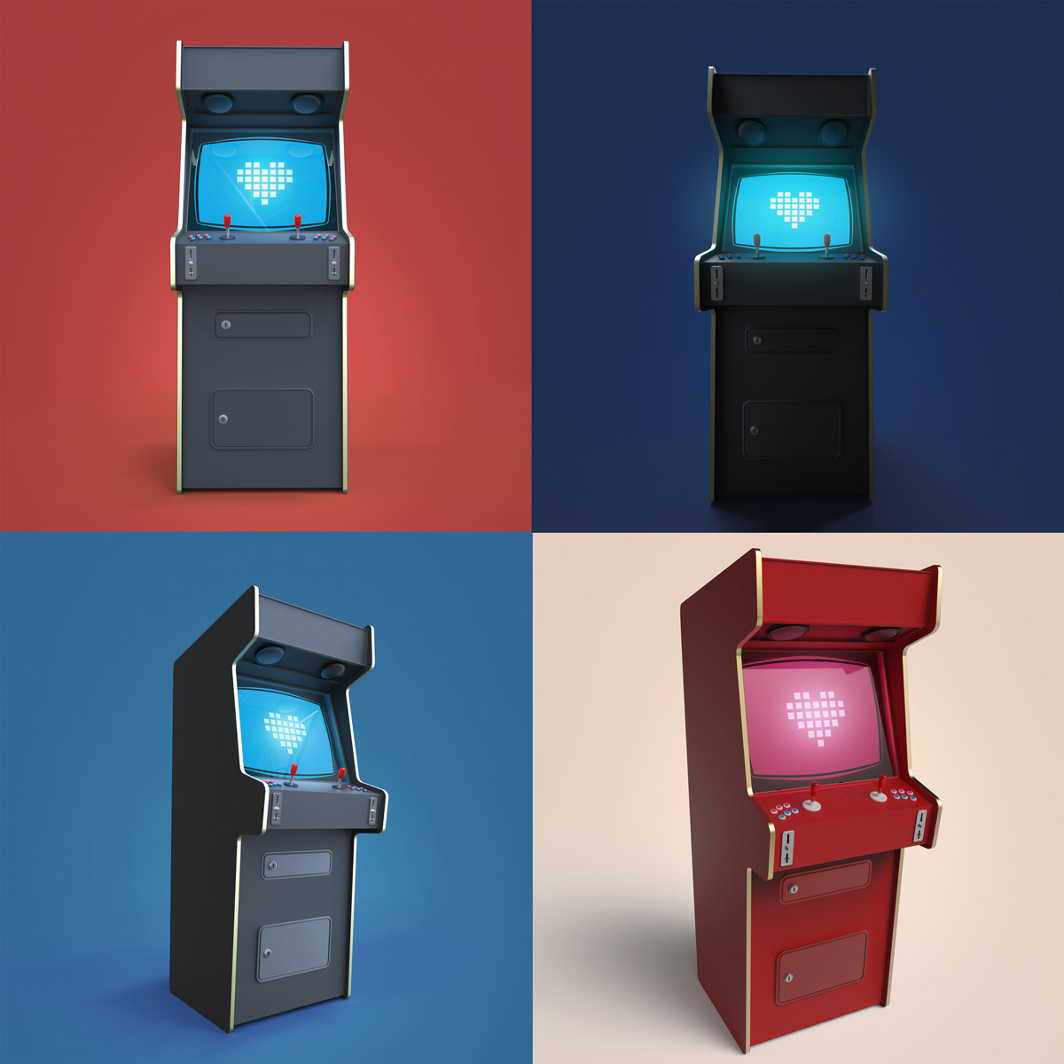 ArtStation - arcade cabinet