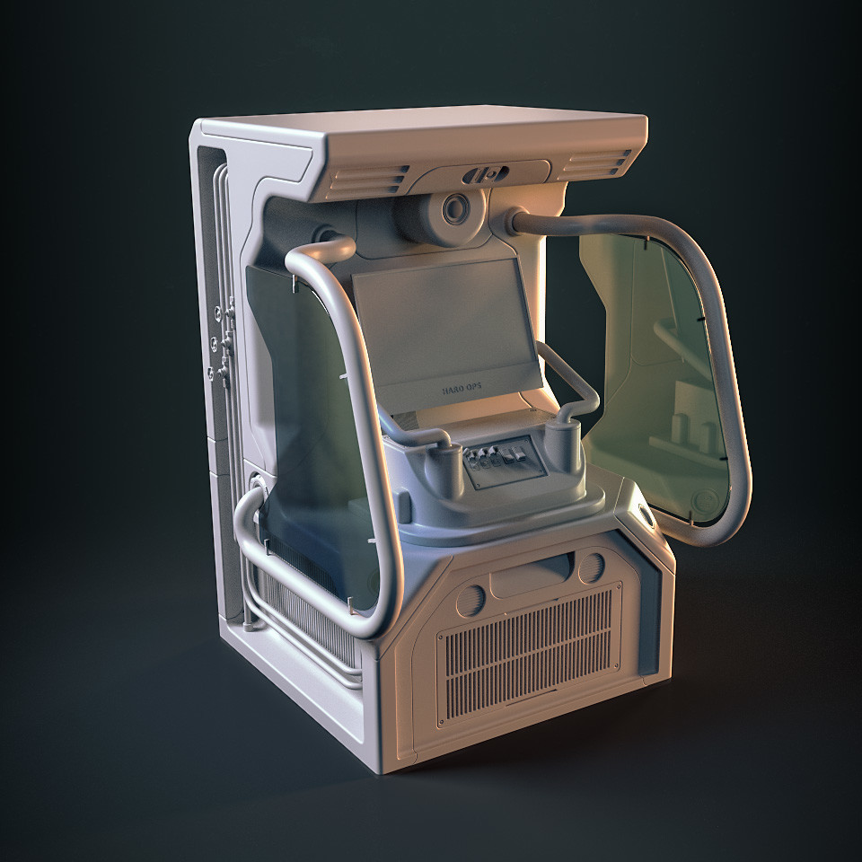 ArtStation - Sci-Fi Device (High-Poly)