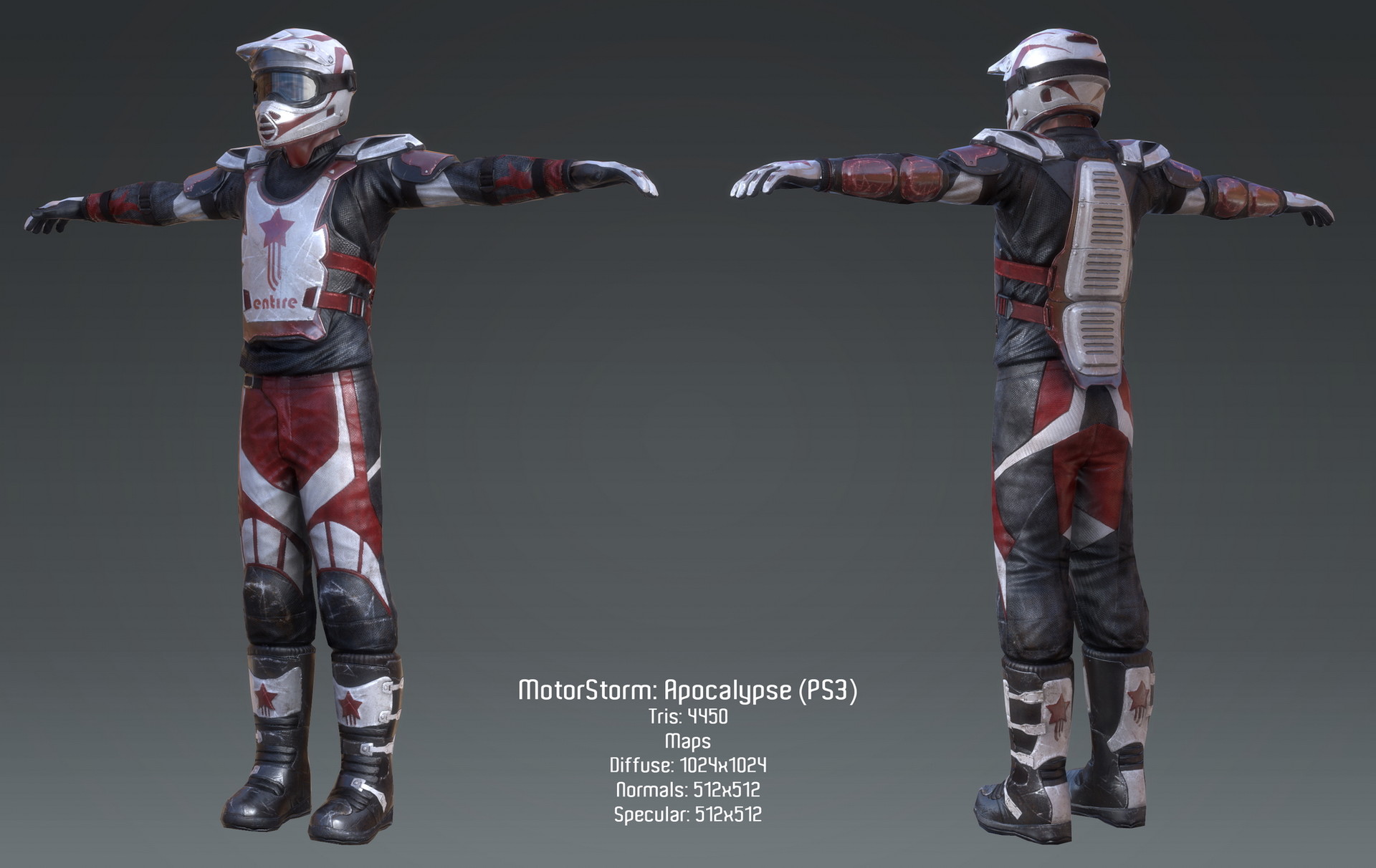 ArtStation - Motorstorm: Apocalypsee - Male Character 02