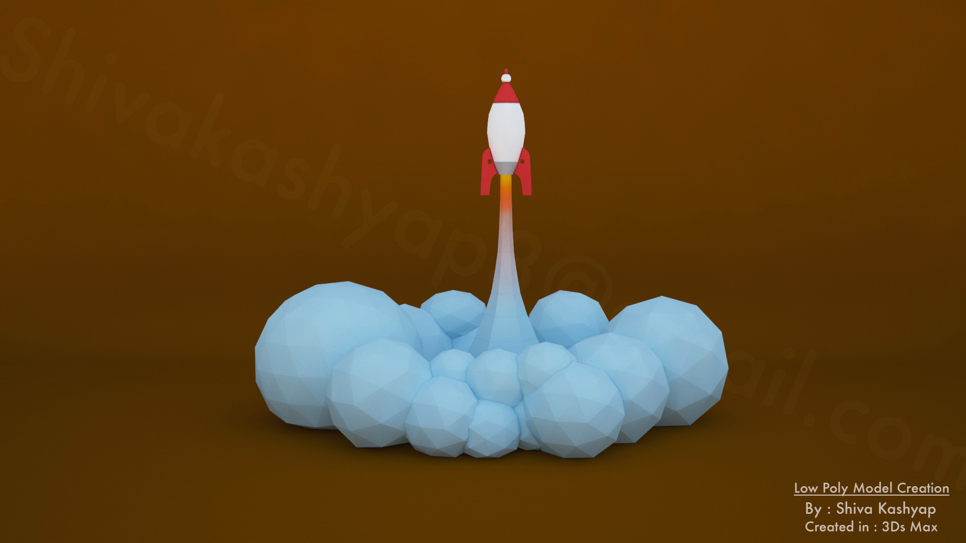 ArtStation - Rocket lift off