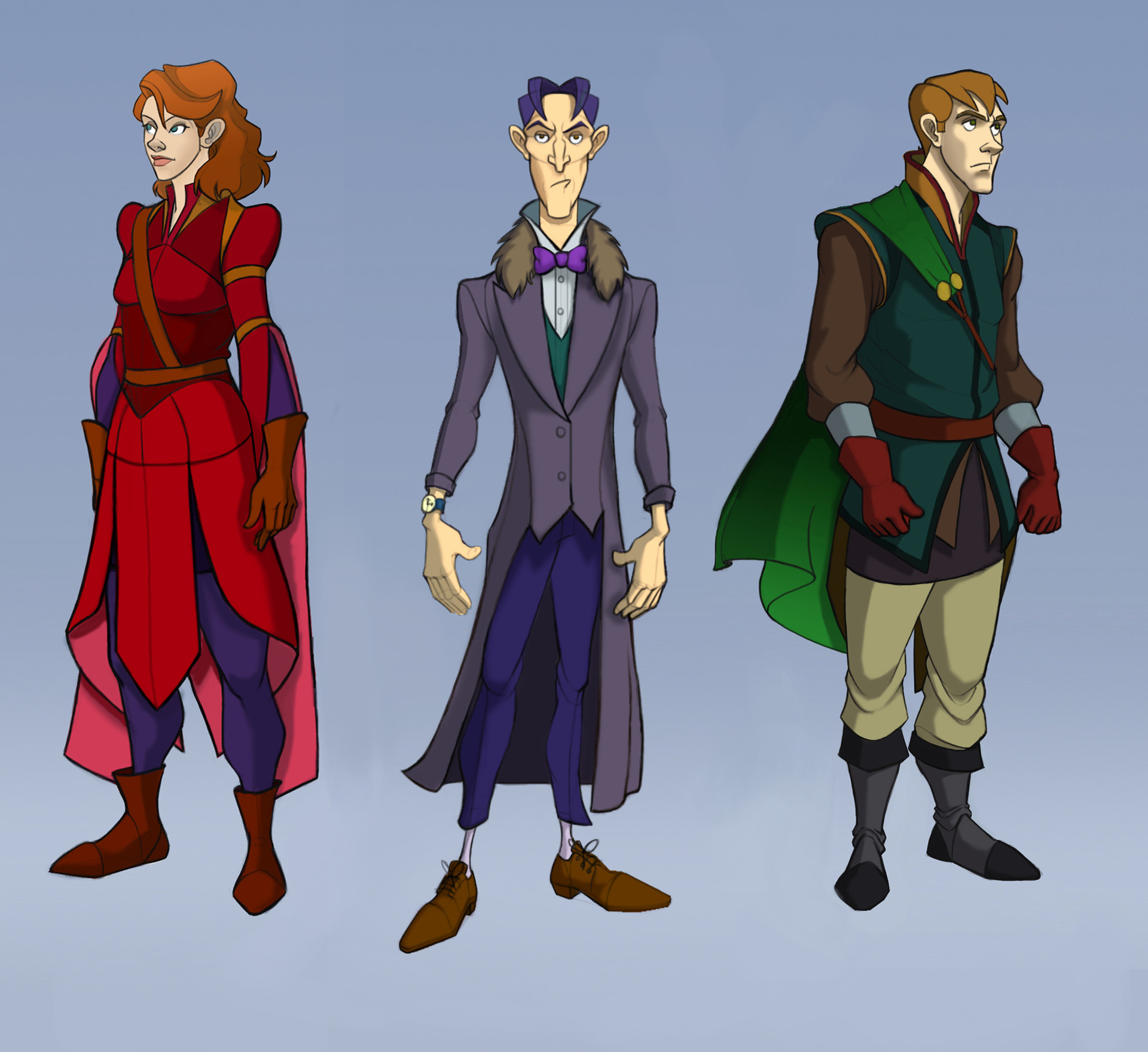 ArtStation - Future's Past Characters