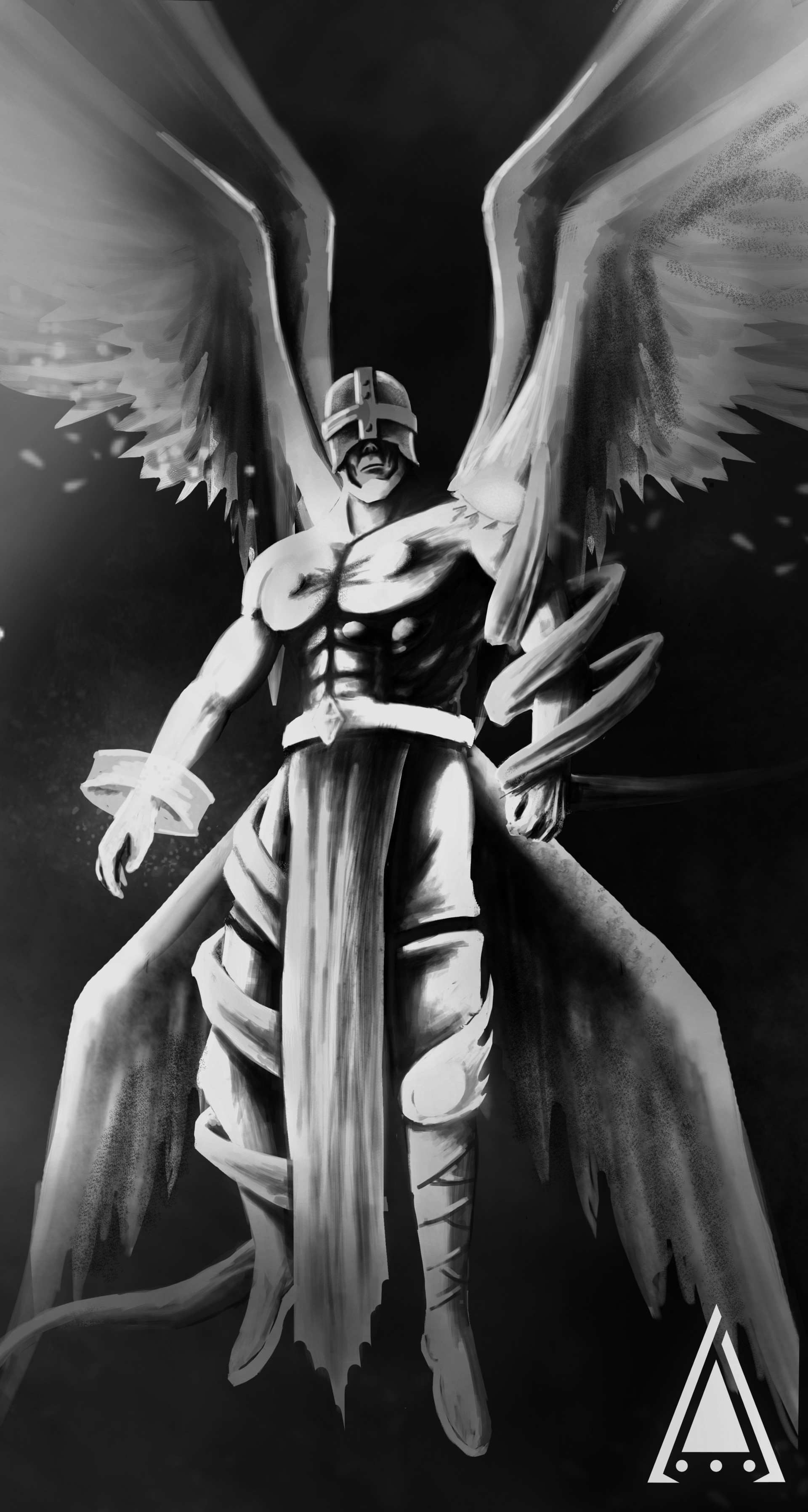 angemon coloring pages