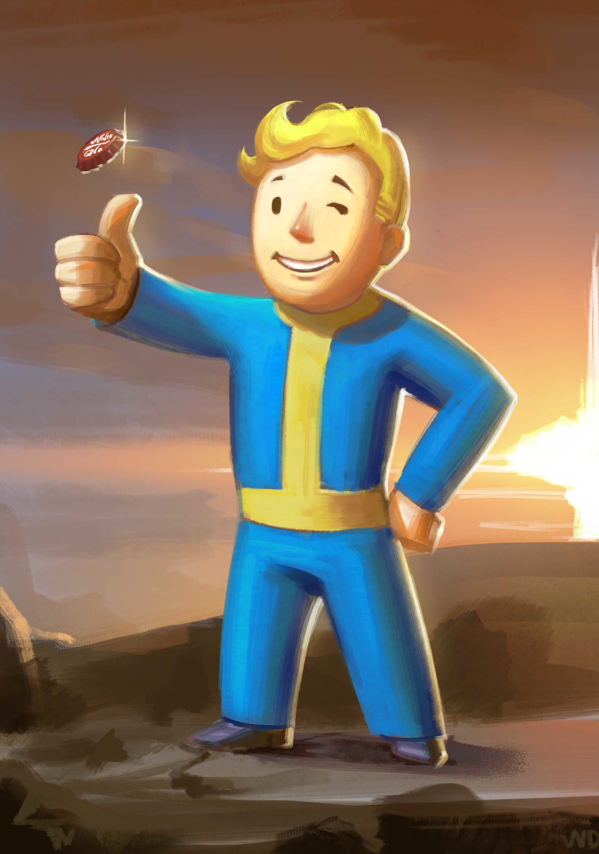 ArtStation - Fallout boy