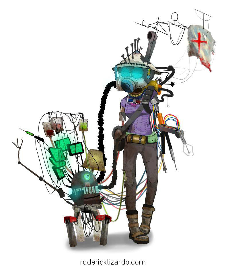 ArtStation - Fishbowl Fighter