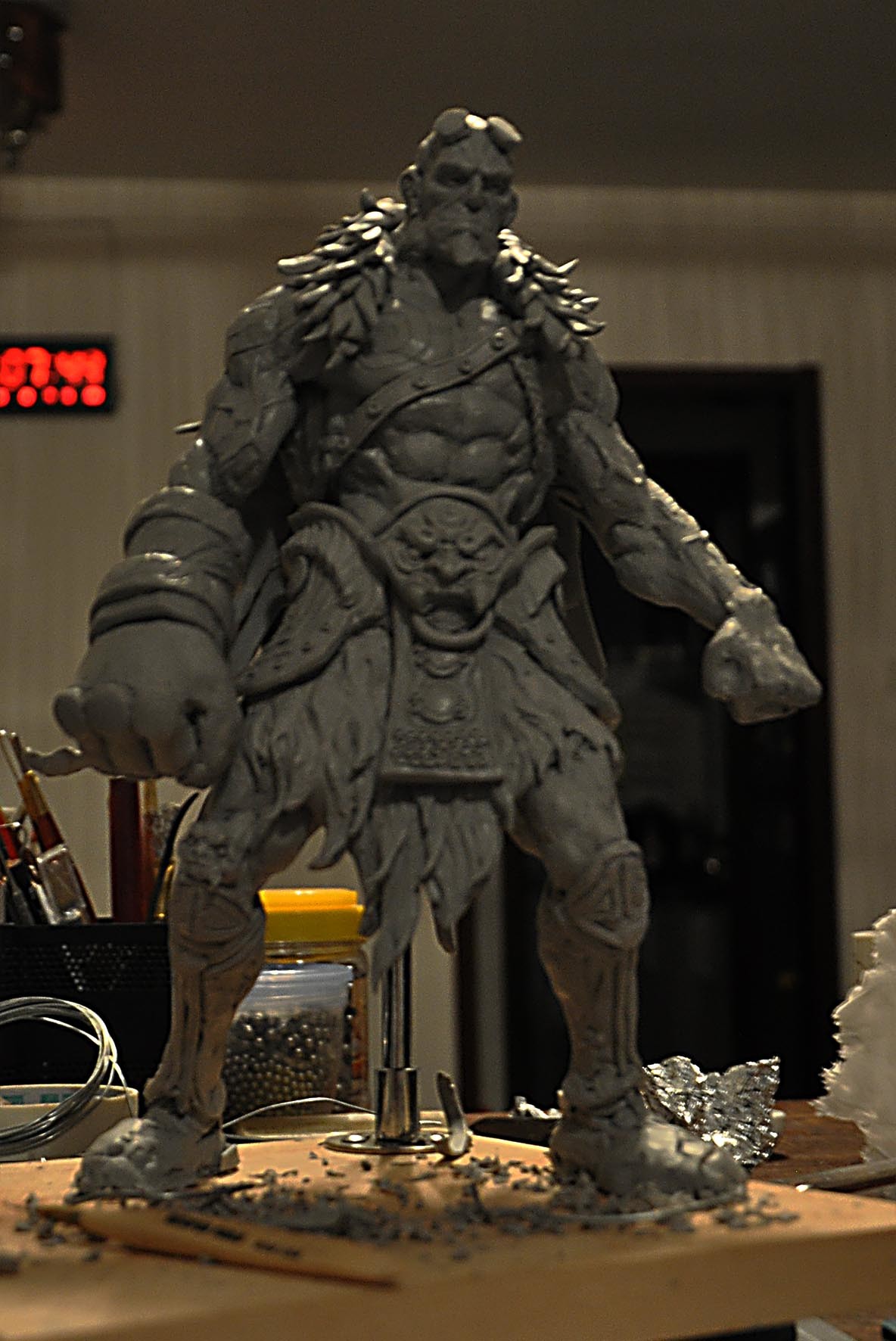 ArtStation - Clay sculpture1