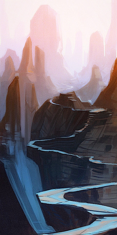 ArtStation - scene sketch