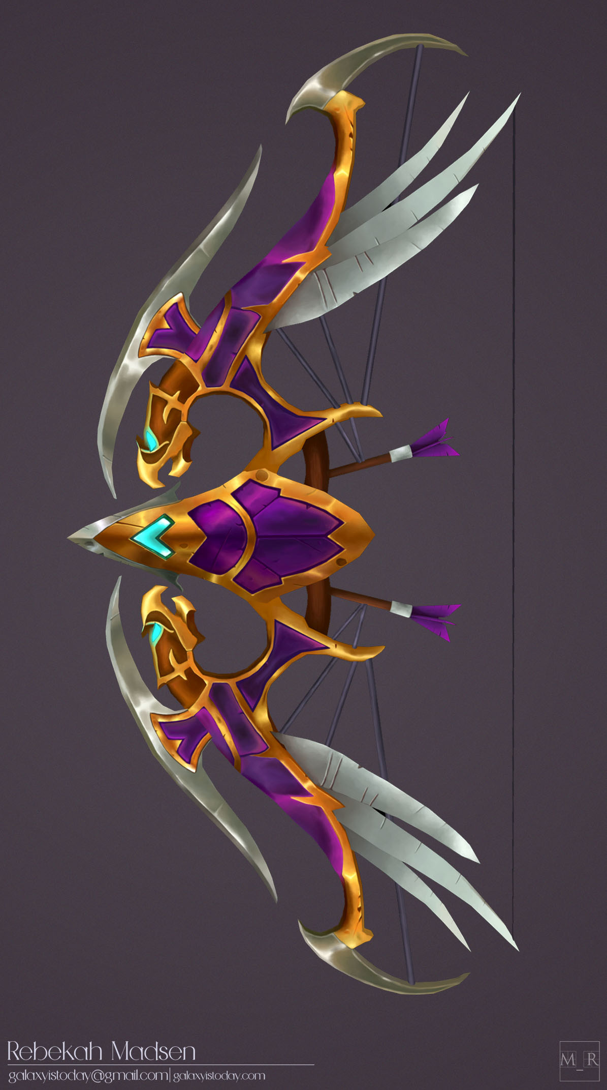 ArtStation - World of Warcraft Artifact Bow- Fan Art