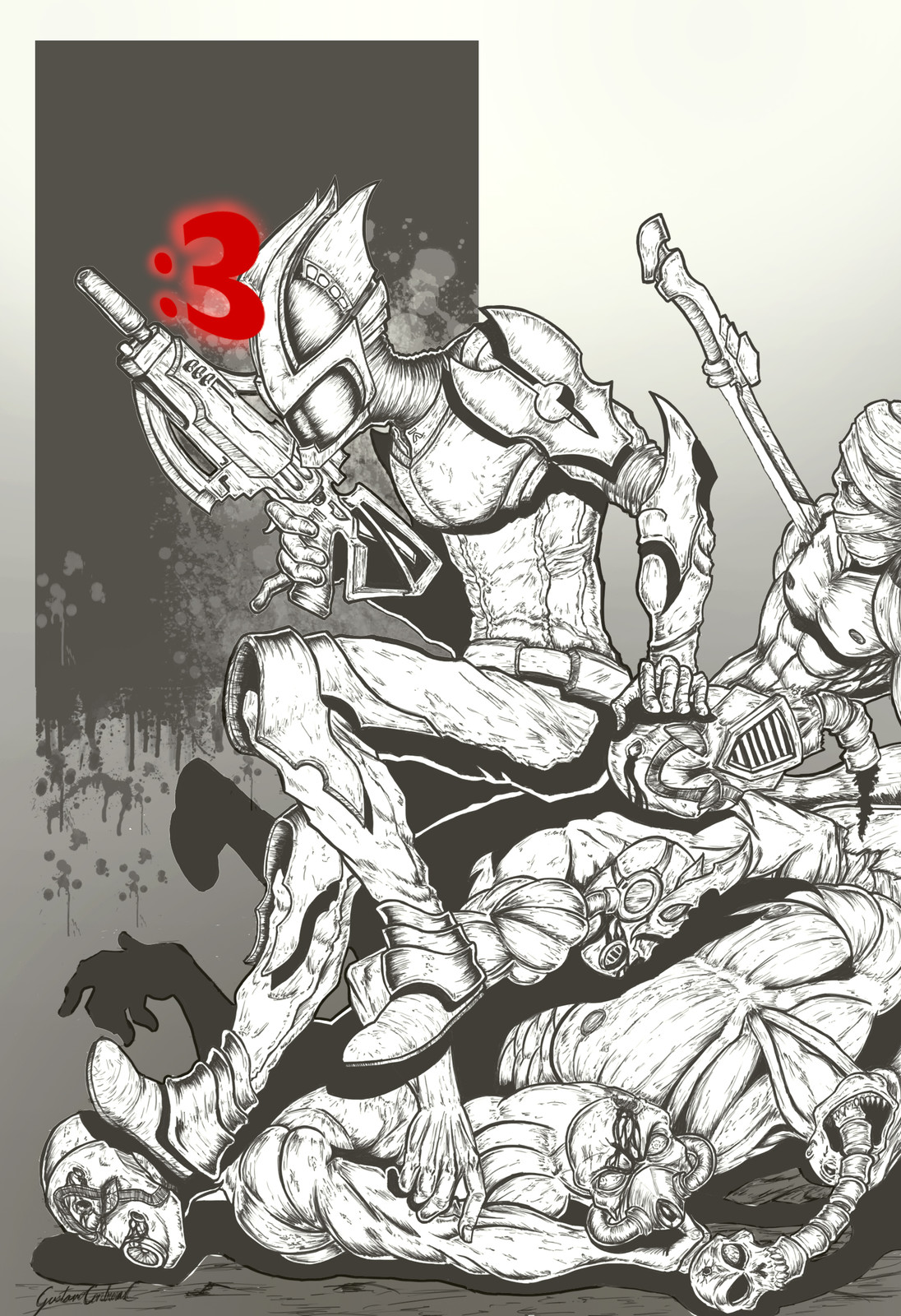 borderlands 2 zero drawing