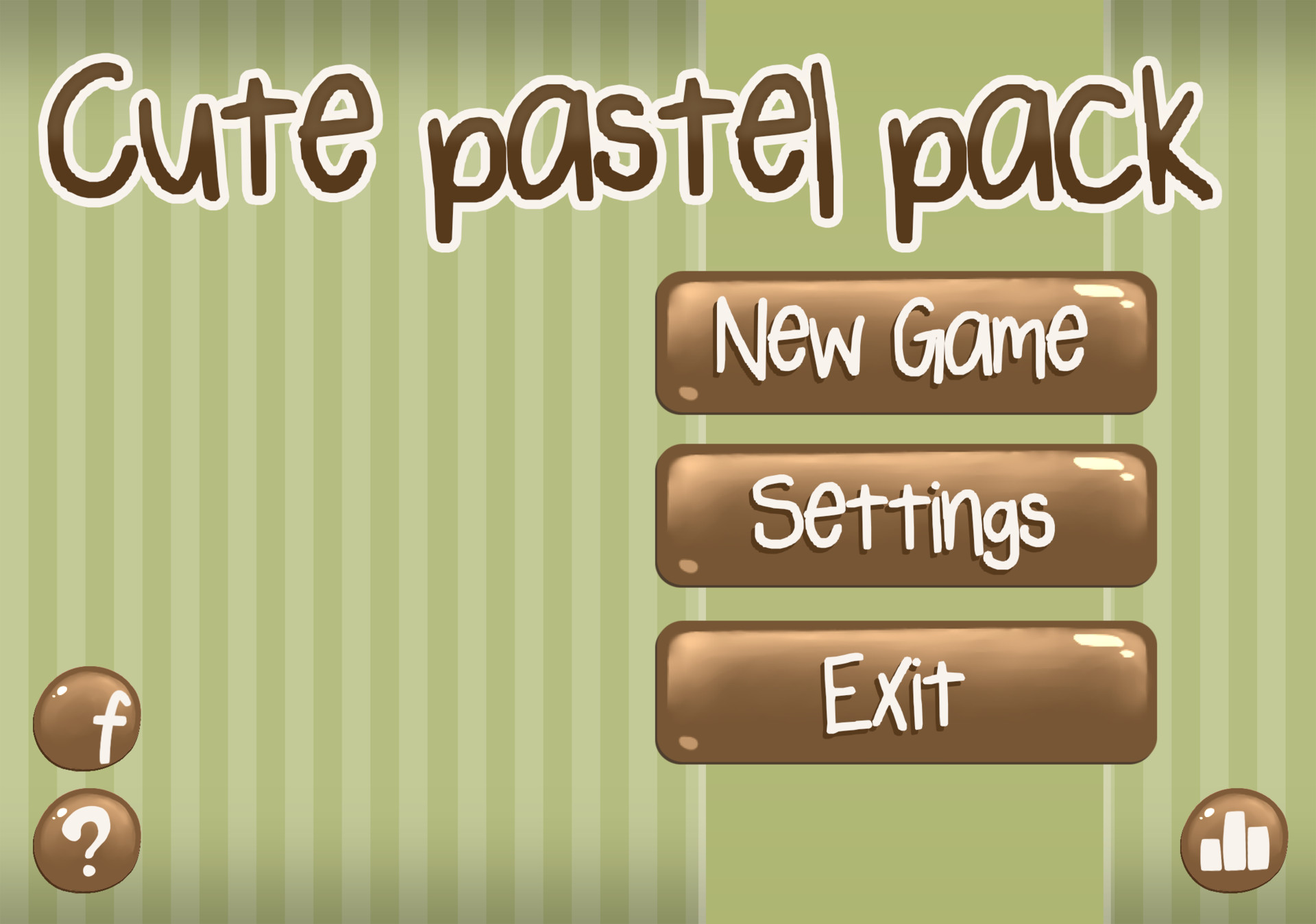 ArtStation - Cute GUI pastel pack.