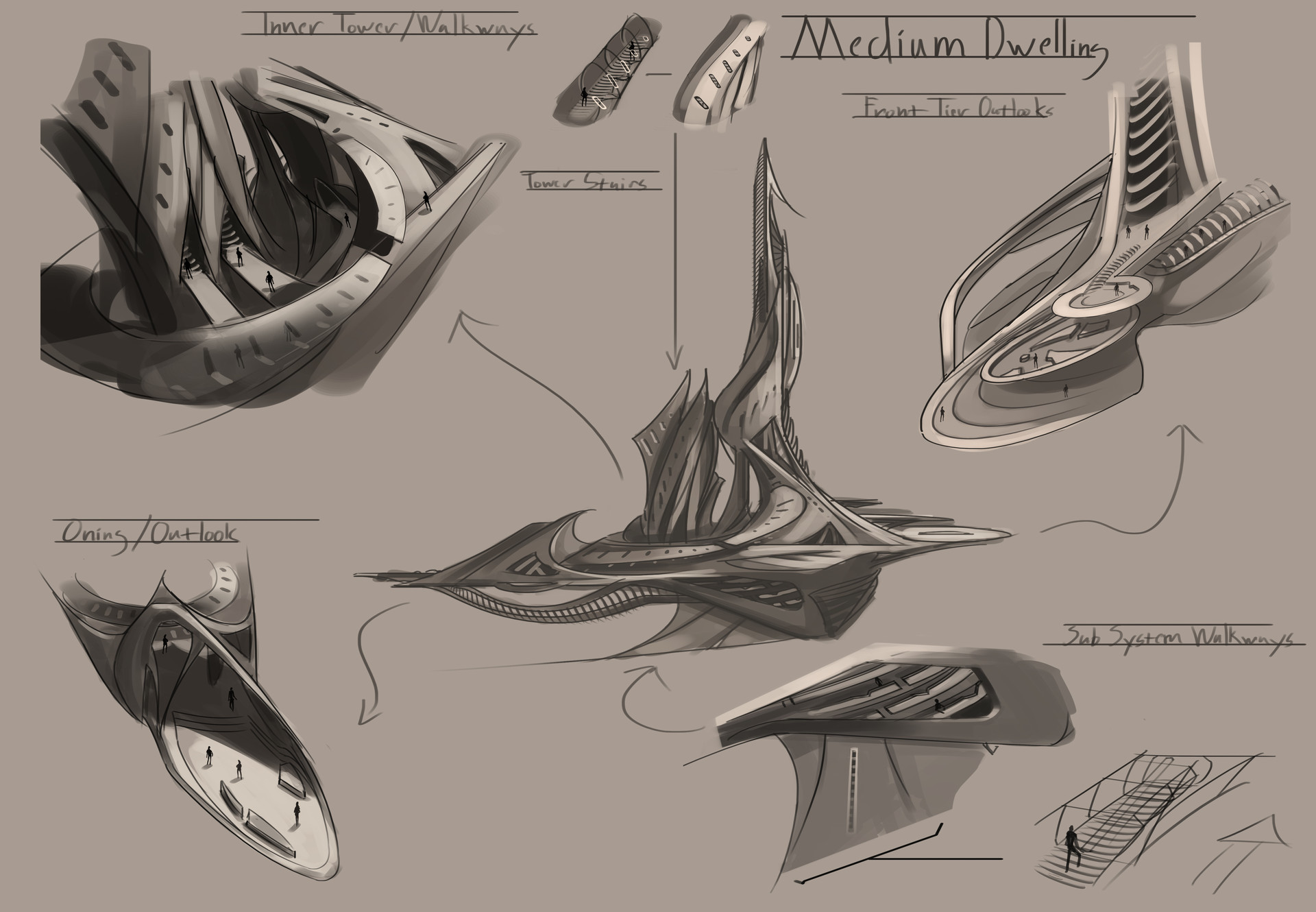 ArtStation - Medium Dwelling Development