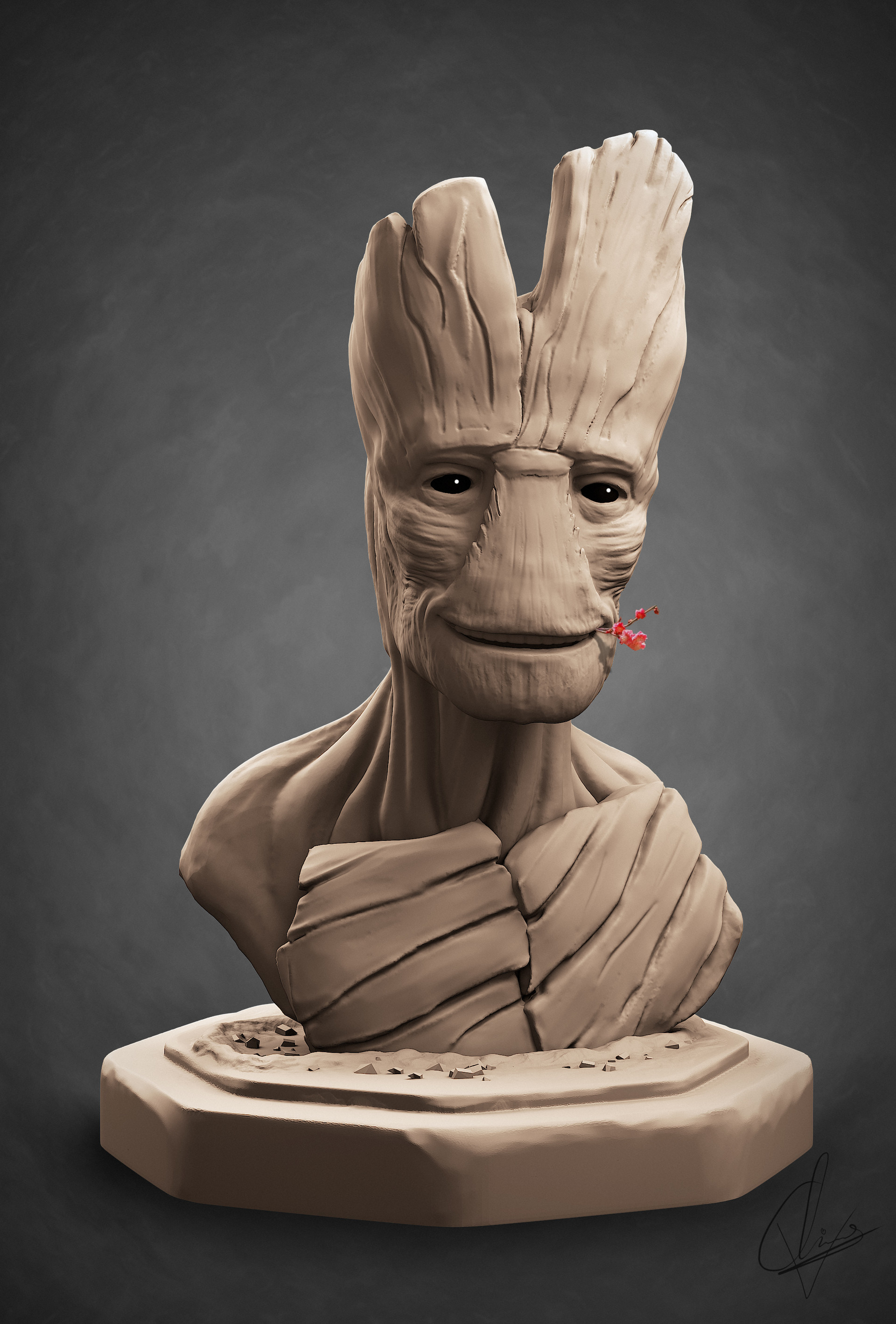 ArtStation - Groot, Chris Vian