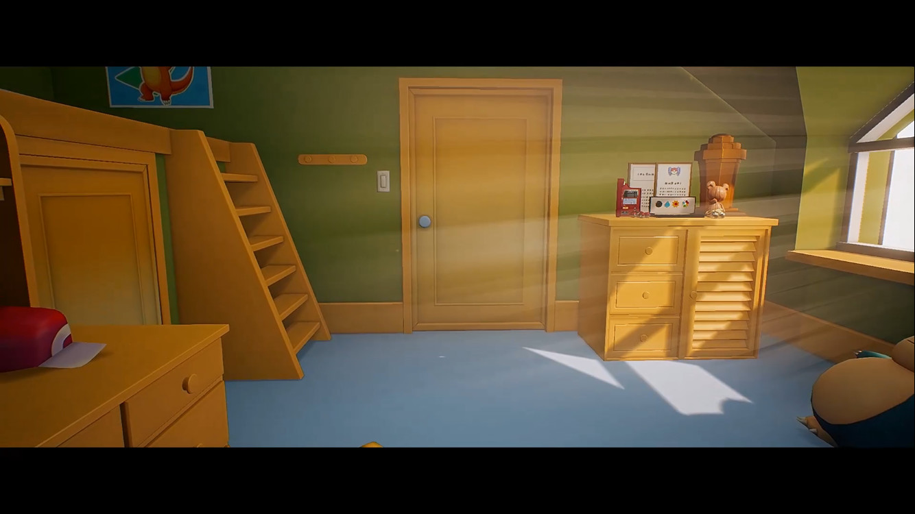JarlanPerez.com - Pokemon - Ash's Room in Unreal Engine 4