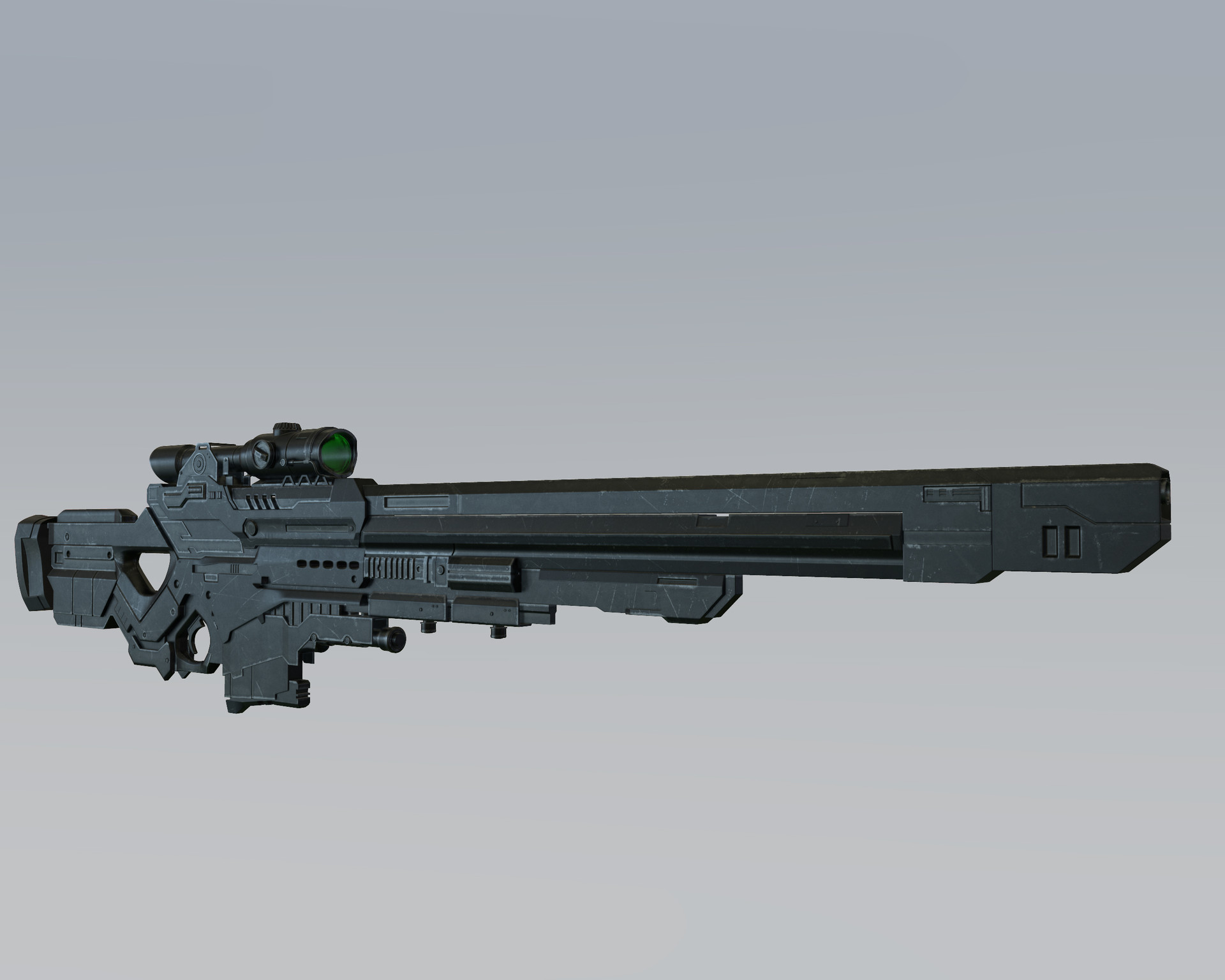 ArtStation - Plasma Rifle