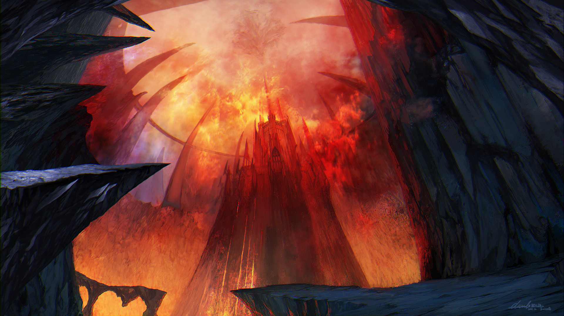 ArtStation - Burning Ground