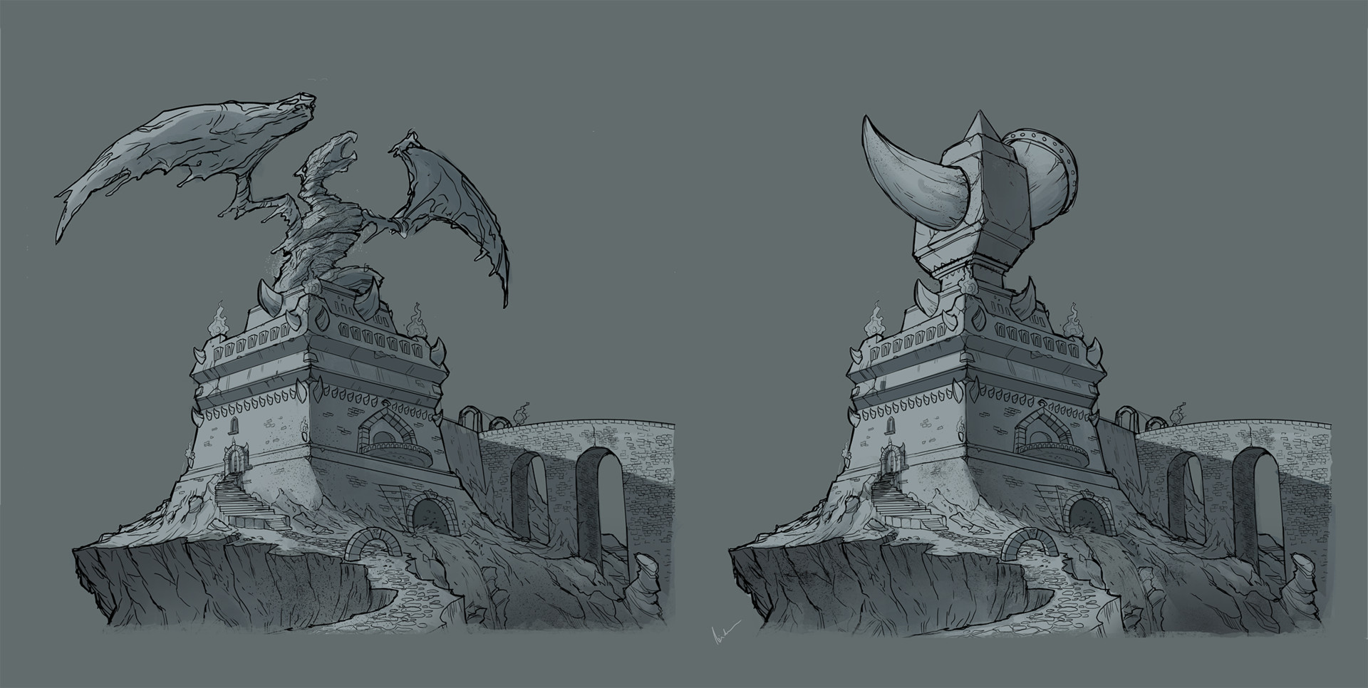 ArtStation - Fortress Concept