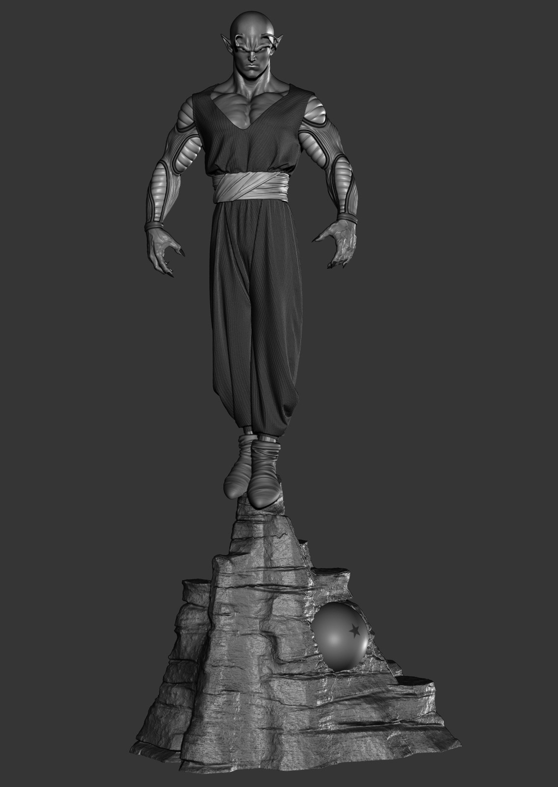 Daniel Bel - Piccolo Realistic Version for 3D Print