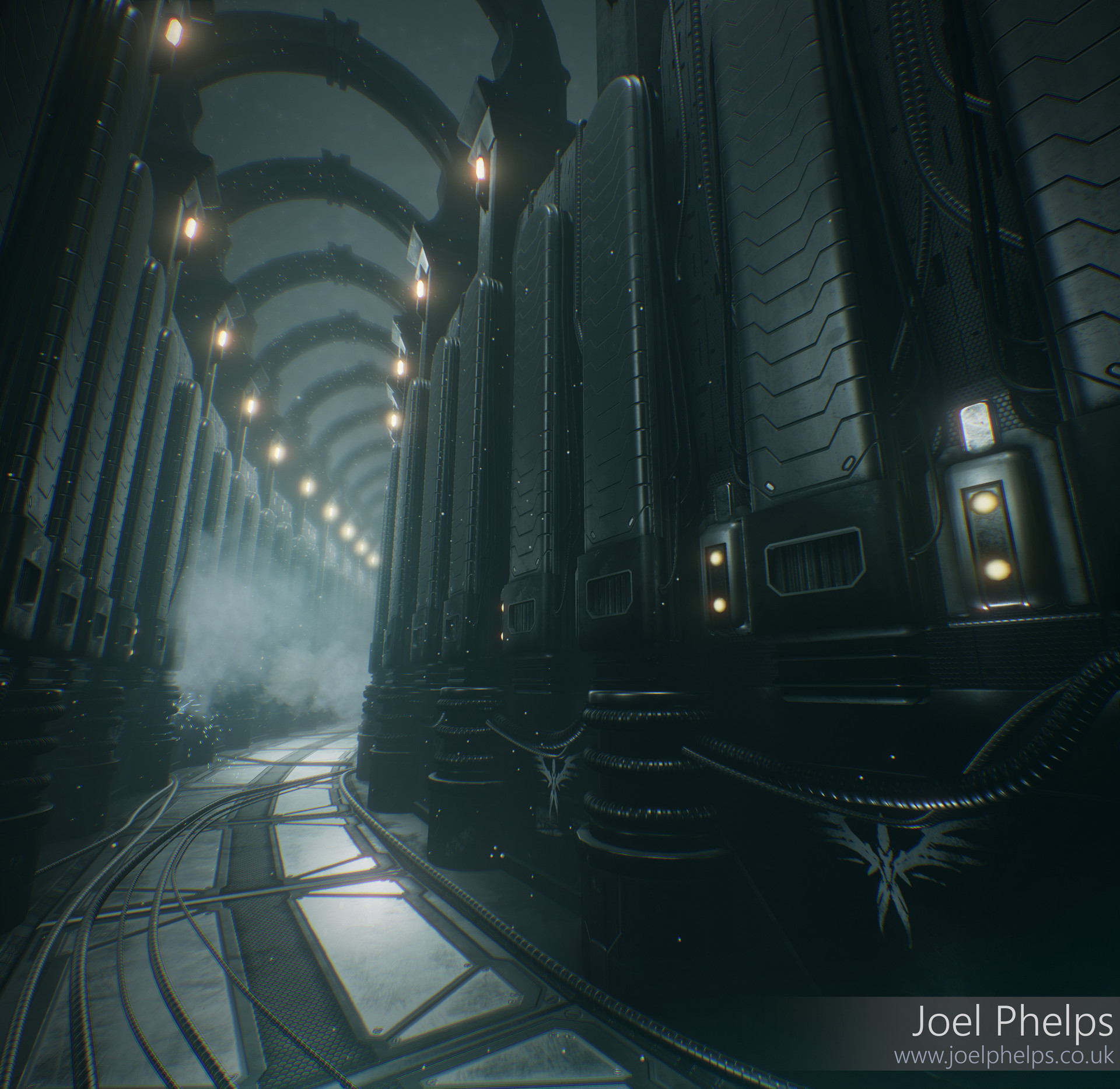 ArtStation - Alien Corridor