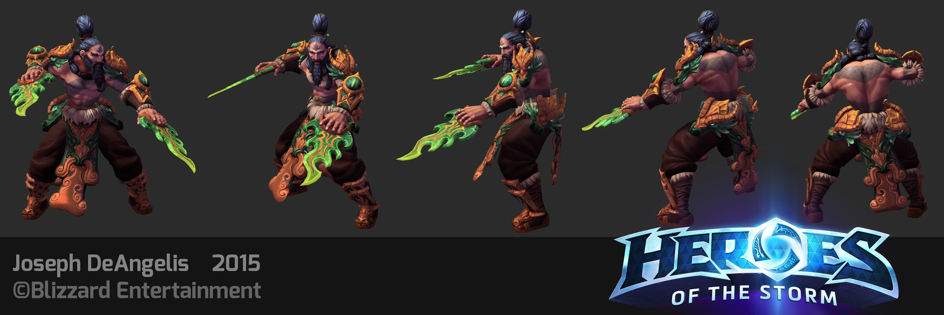 Joseph DeAngelis - jade monk skin