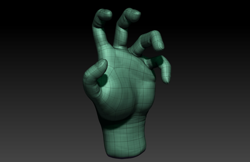 Taylor Lee Bittner - Hand Sculpt - Crazy Hand