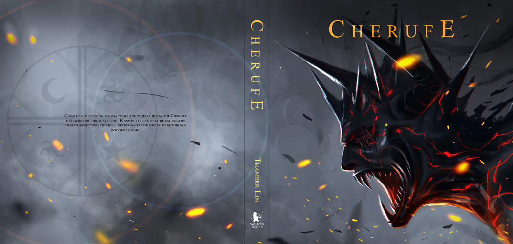 ArtStation - Cherufe - Mock Book Cover