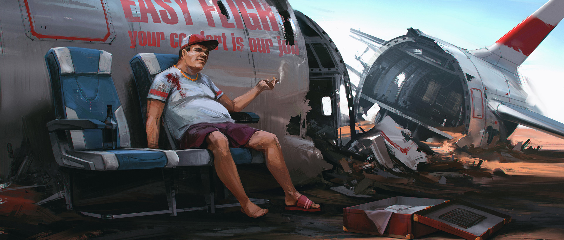 ArtStation - hard landing