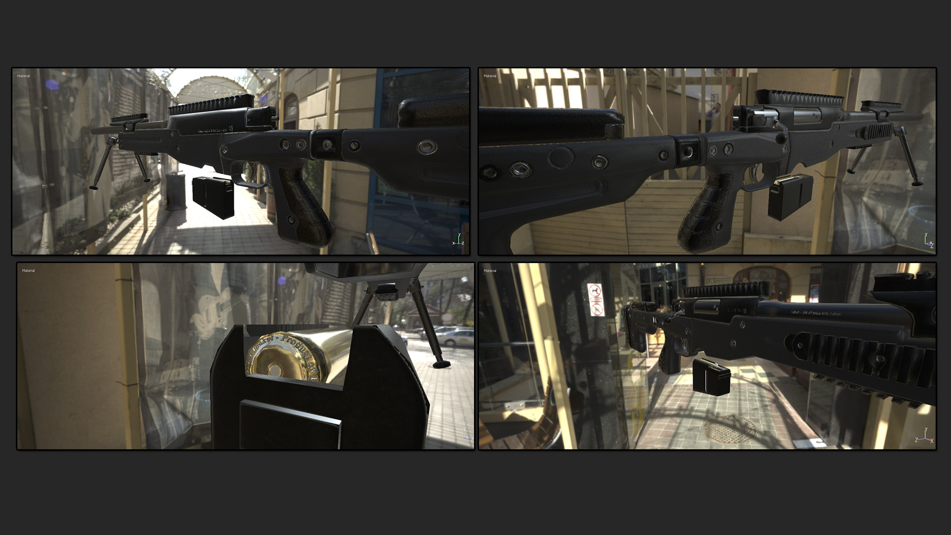 Robert Bonner - AT .308 - 7.62x51 Sniper Rifle 4k Map - Unreal Engine 4