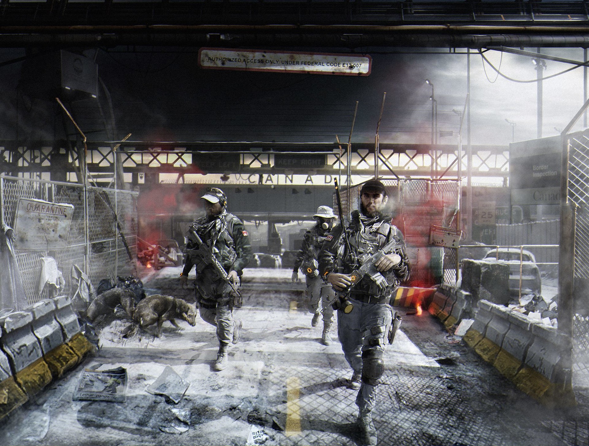 ArtStation - Tom clancy " the divison contest"