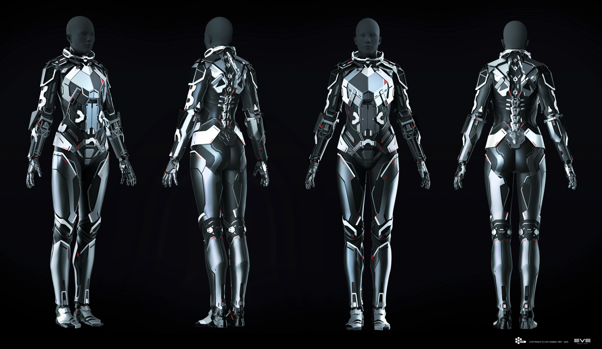Andrei Cristea - Eve Online - Combat Suit - High Poly