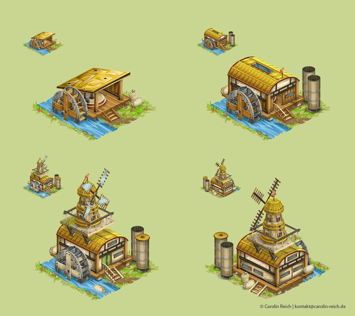 ArtStation - Mill Asset