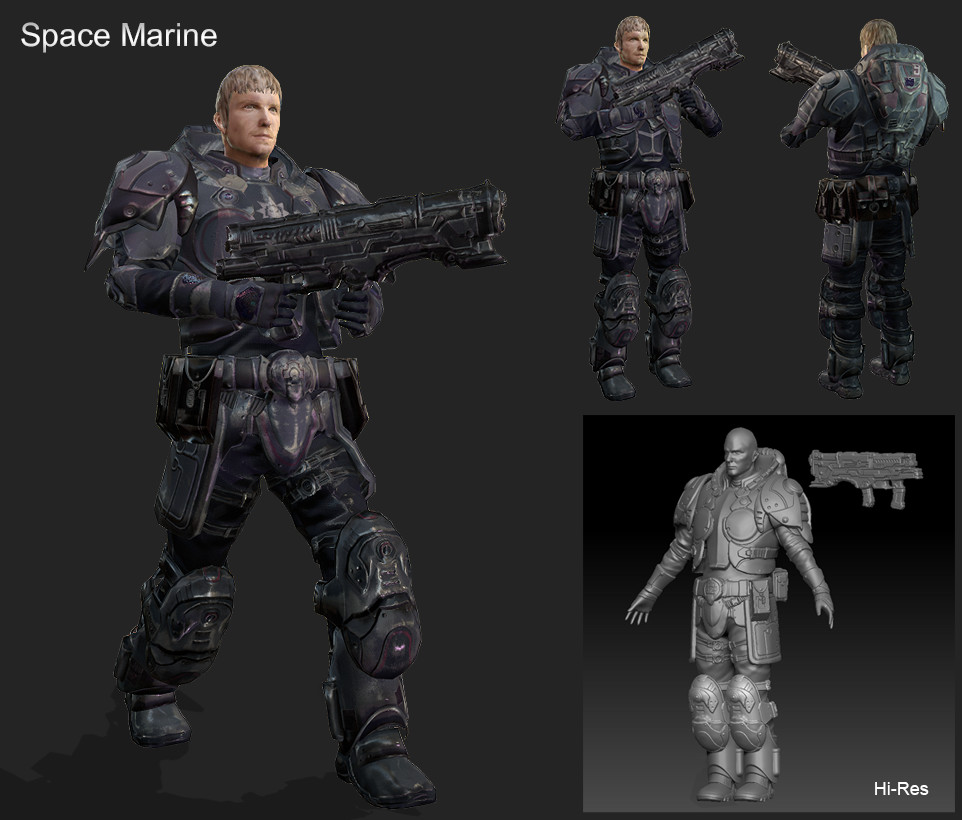 ArtStation - Space Marine