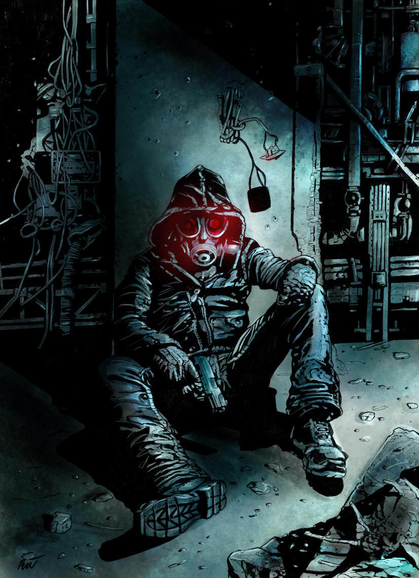 ArtStation - Psychopoland comic cover