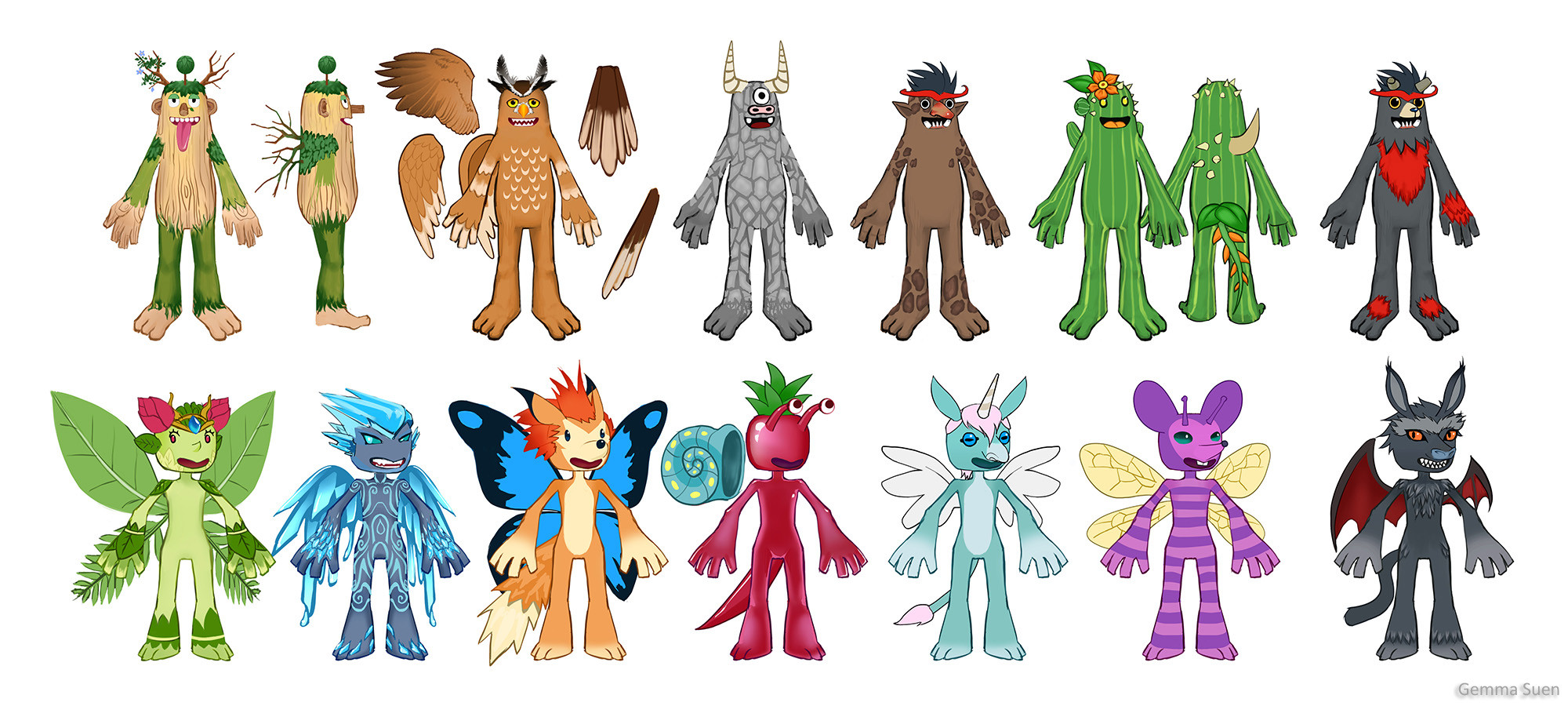 Gemma Suen - Pooka Concept/Illustrations