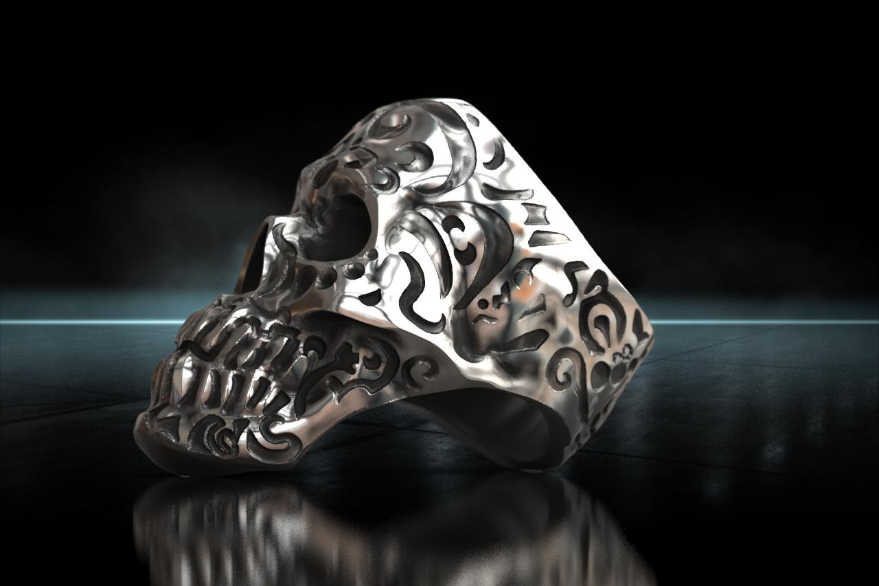 ArtStation - Skull Ring