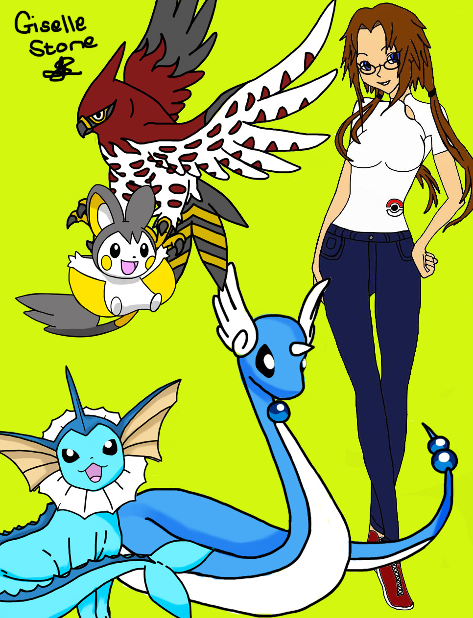 ArtStation - Pokemon Trainer OC