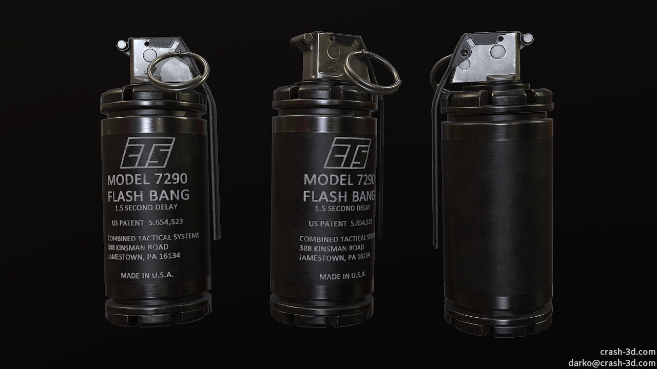 ArtStation - CTS 7290 Flashbang, Darko Miladinovikj