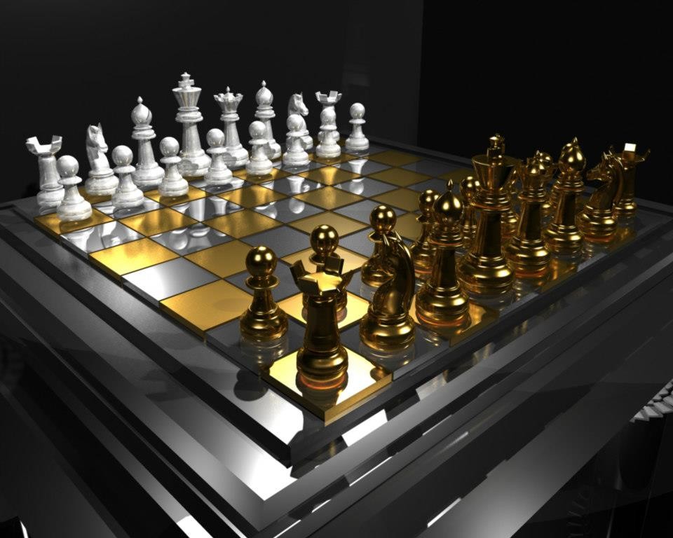 ArtStation - 3D Chess Set w/ Table
