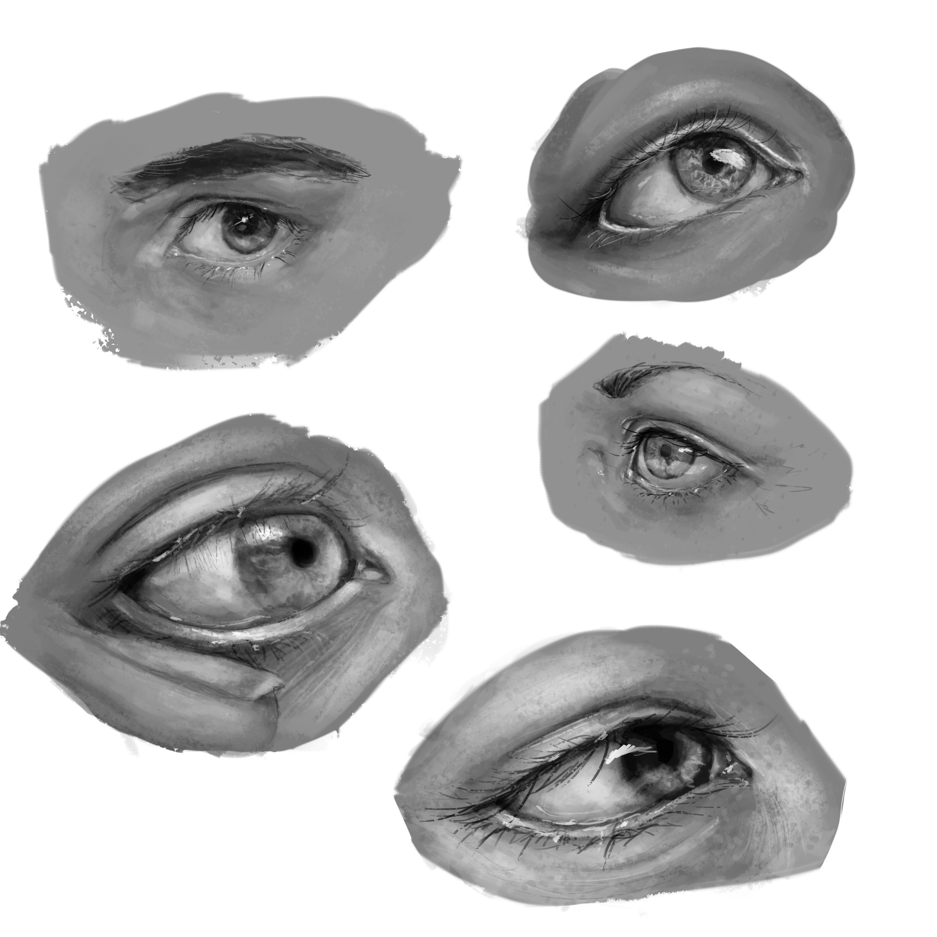 ArtStation - Eye studies
