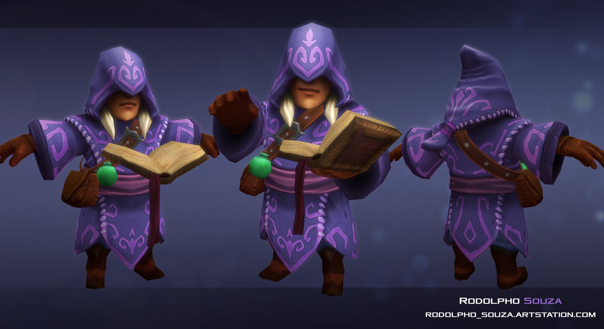 ArtStation - Mini Warlock