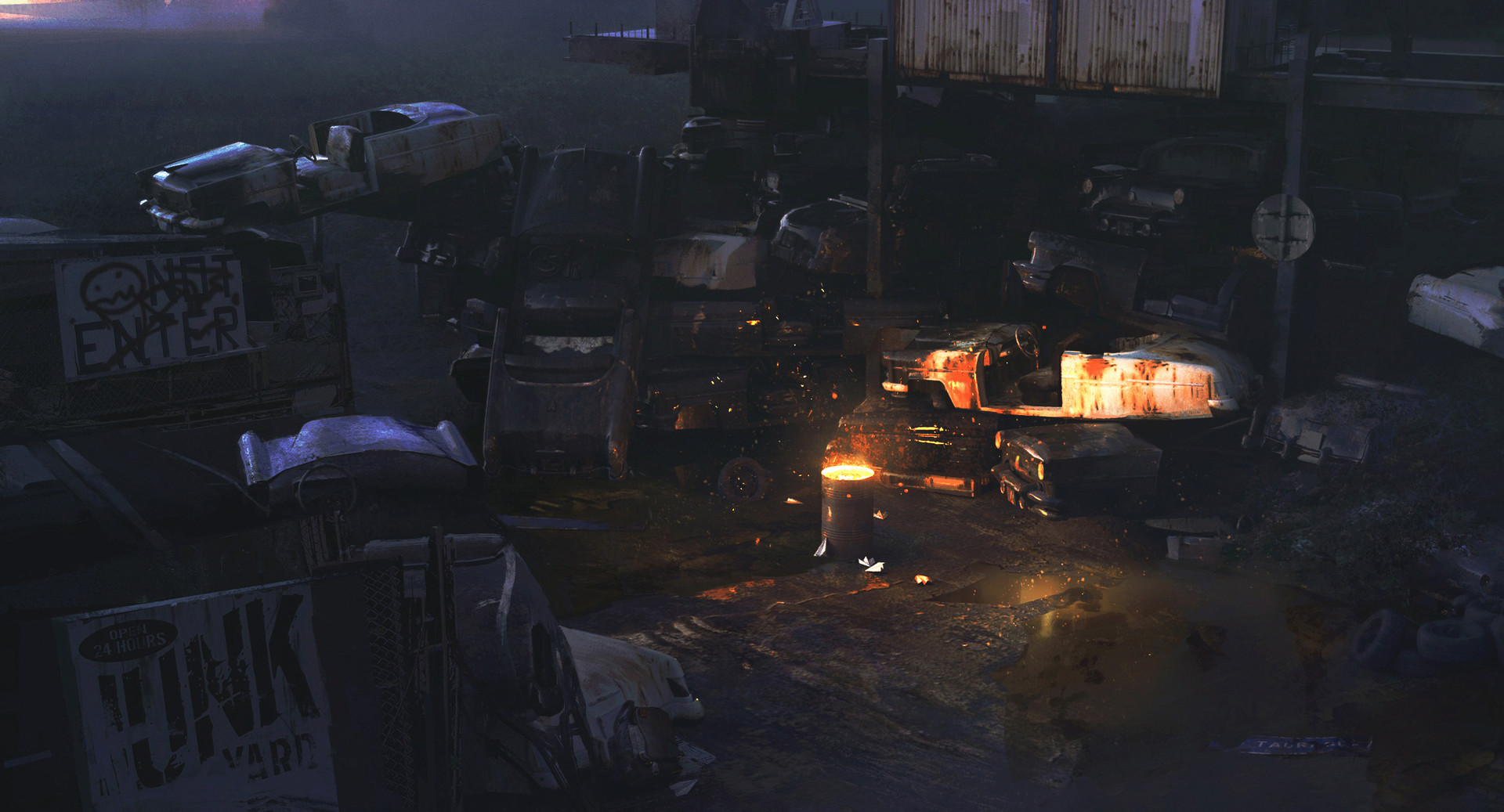 ArtStation - Junk Yard