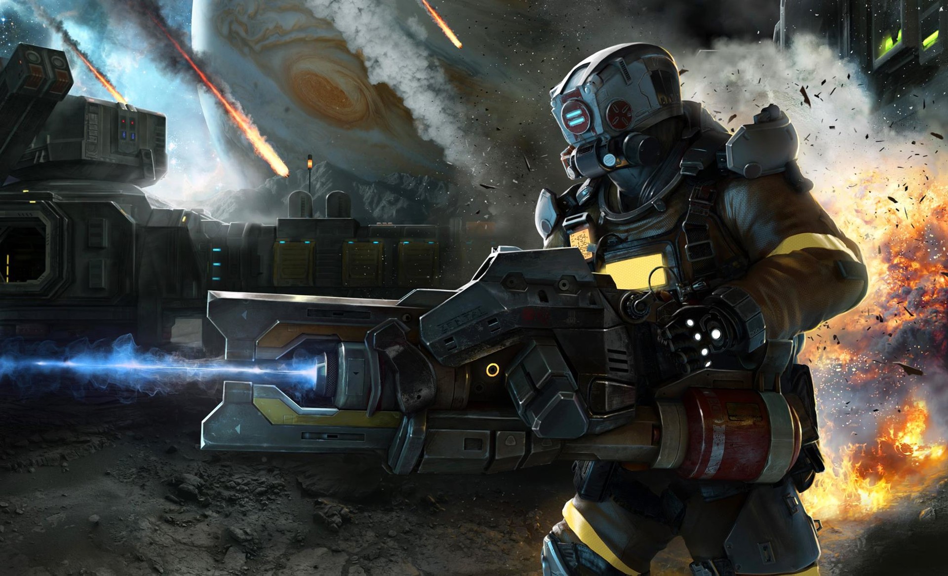 atari asteroids wallpaper